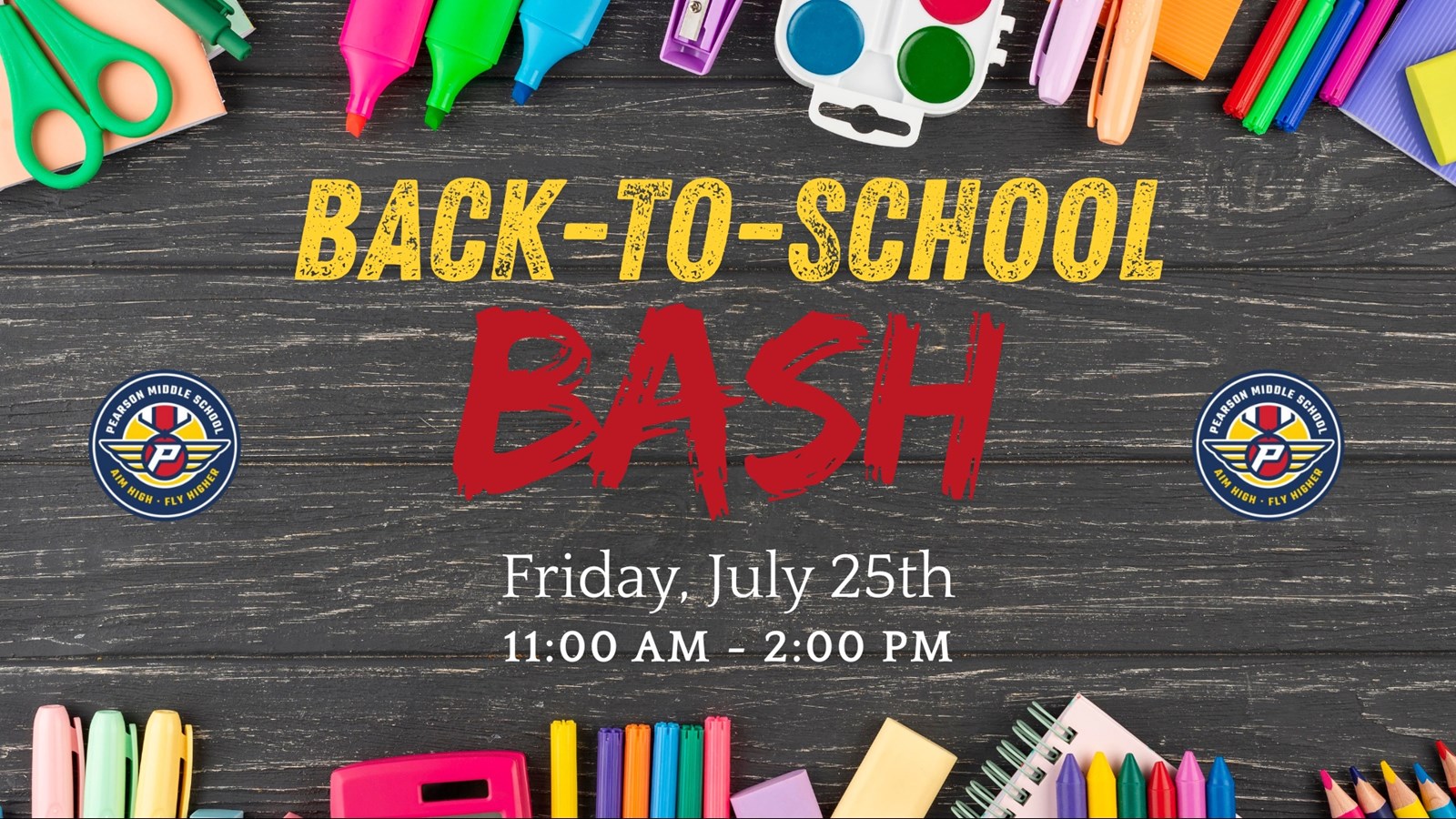 2nd Annual Back-to-School Bash - CLICK HERE
